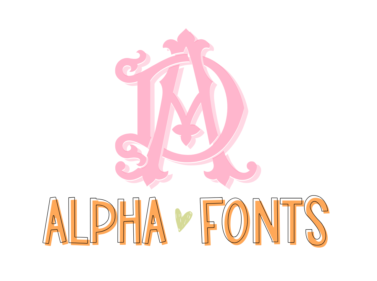 Alpha-Fonts – Page 2 – Alphalicious Designs