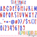 Star Spangle Embroidery Font - All Sizes – Alphalicious Designs