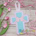 Cross with Bow Ornament – Alphalicious Designs