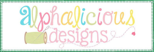 Rectangle Signature Box Applique-Blanket – Alphalicious Designs