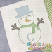 Snowman- Sketch – Alphalicious Designs