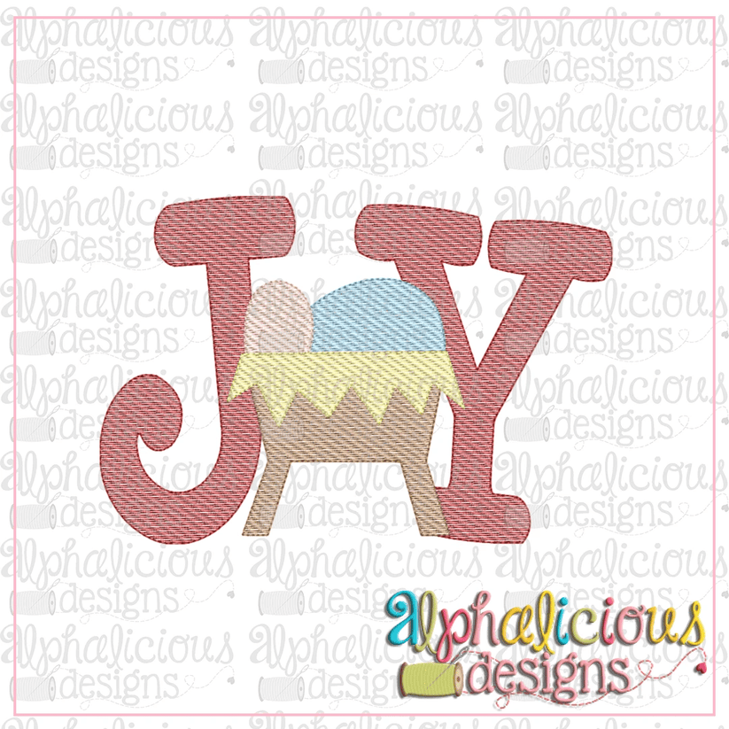 JOY Nativity-Sketch – Alphalicious Designs