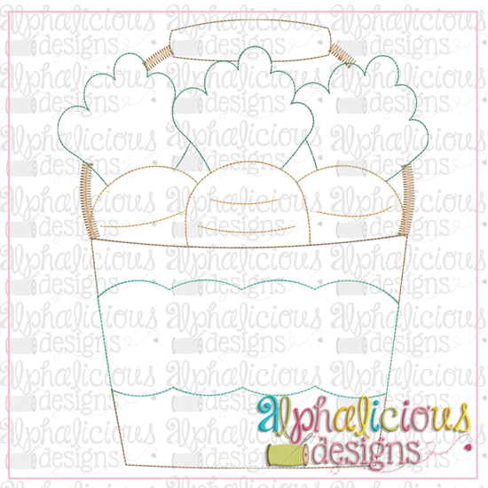 Carrots in a Bucket-Triple Bean – Alphalicious Designs