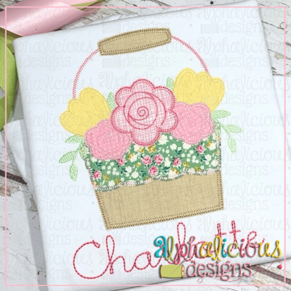 Floral Bucket-Blanket – Alphalicious Designs