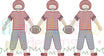 Football Player Three In A Row-Sketch – Alphalicious Designs