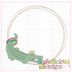 Gator Monogram Frame – Alphalicious Designs