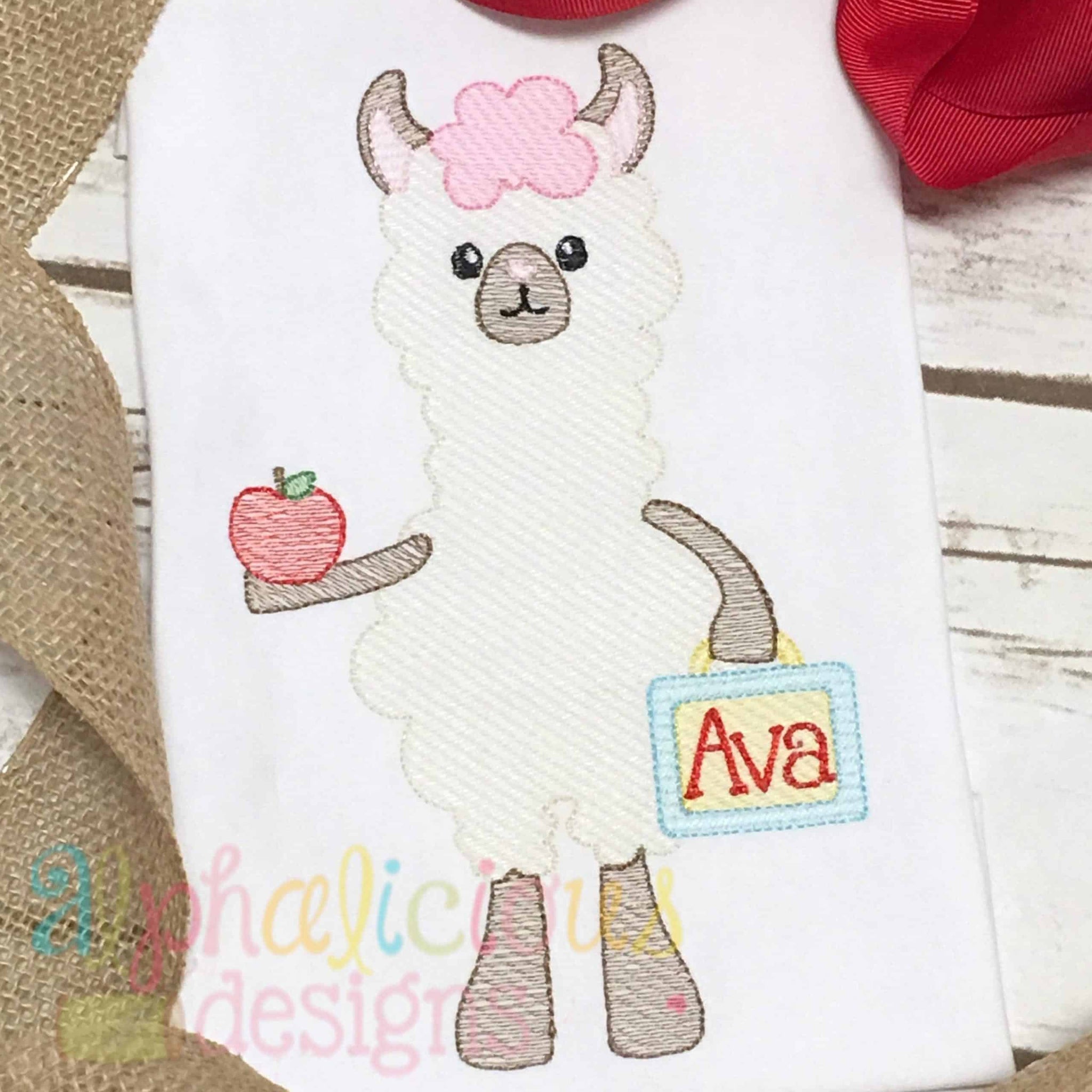 Learning Llama 1-Sketch – Alphalicious Designs