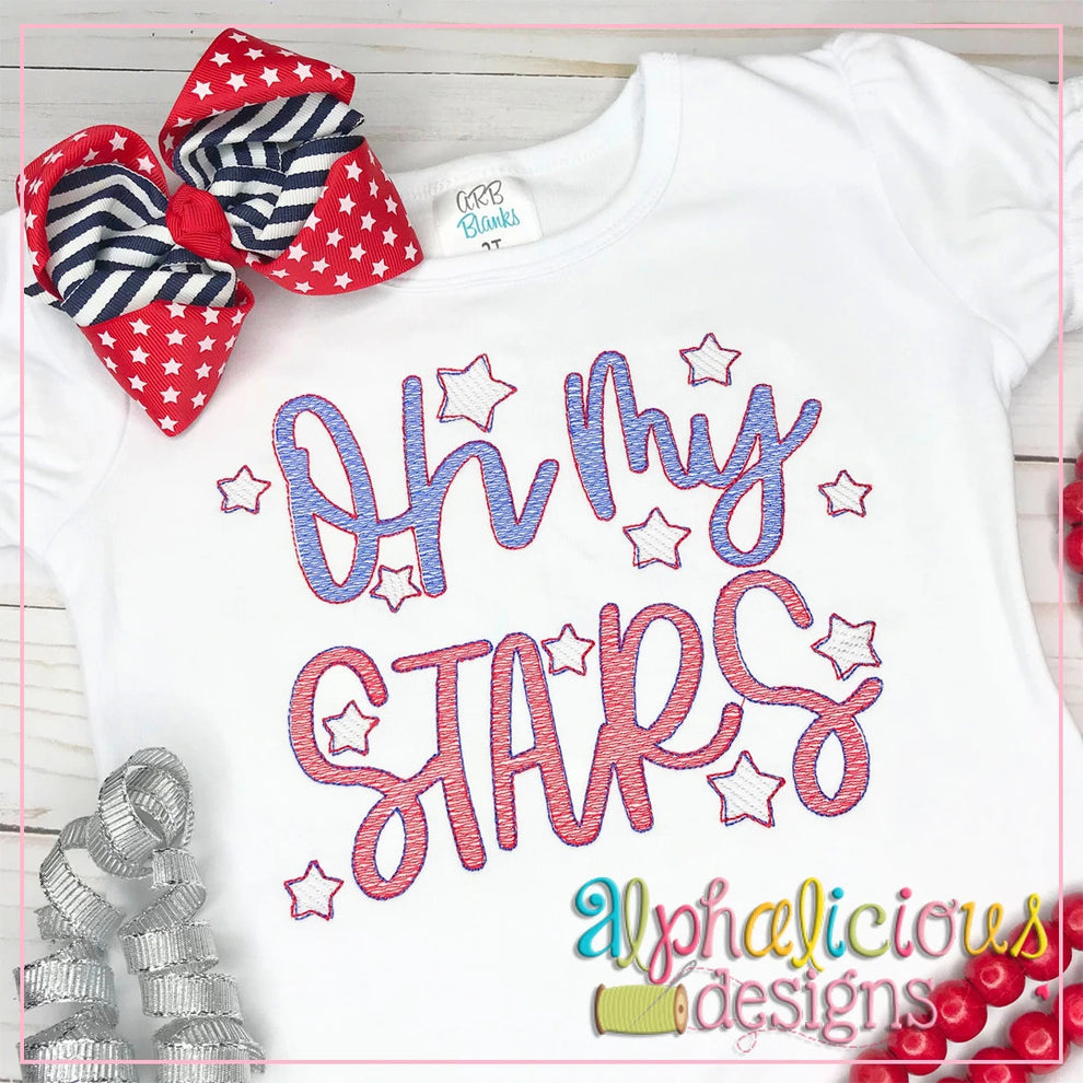 Oh My Stars-Sketch – Alphalicious Designs