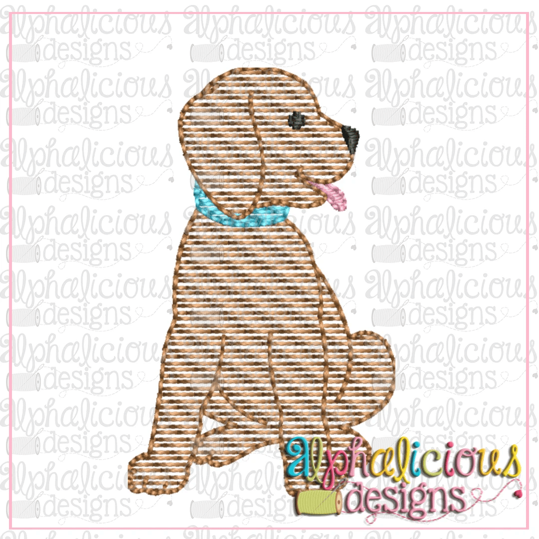 Pup MINI-Sketch – Alphalicious Designs