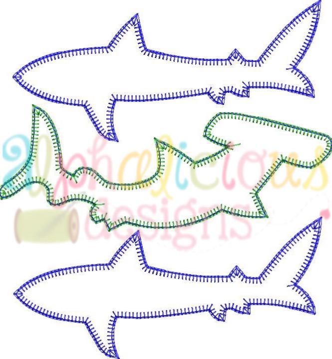 Triple Threat Shark Stack-Blanket – Alphalicious Designs
